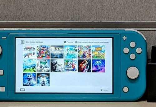Nintendo Switch Lite прошитая с играми