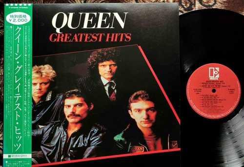 Queen – Greatest Hits оригинал Japan 1981 OBI v10