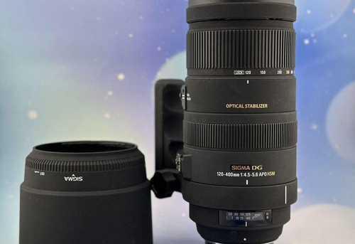 Sigma 120-400mm f/4.5-5.6 APO HSM Nikon (sn 07169)