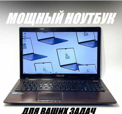 Мощный Ноутбук Asus на SSD i3/gt520/6ram
