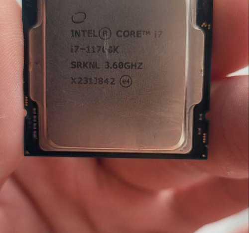 Процессор intel core i7 11700k