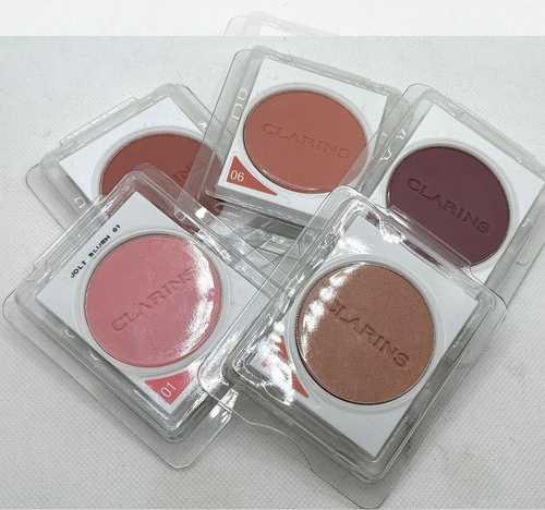 Компактные румяна clarins joli blush Тестера