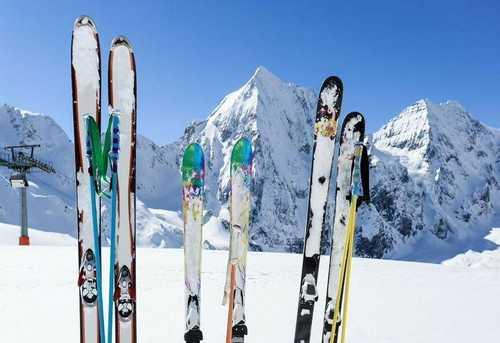 Горные лыжи аренда прокат продажа