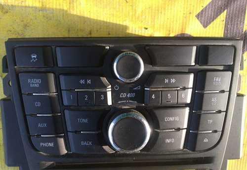 Блок кнопок управл. магнитолой Opel Astra J CD400