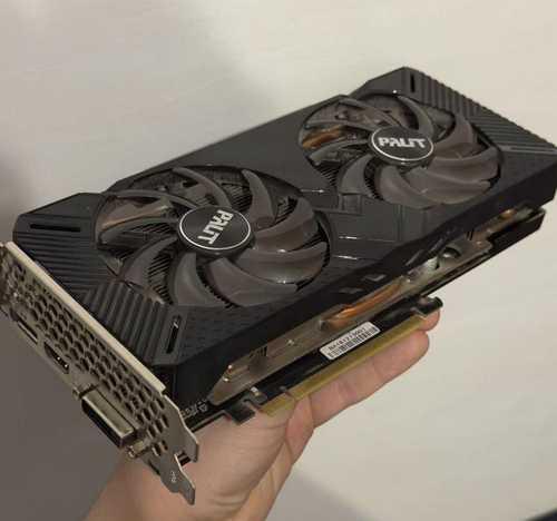 Видеокарта gtx 1660 super 6gb palit бу