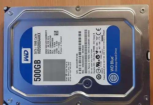 Жесткий диск 500гб Western digital