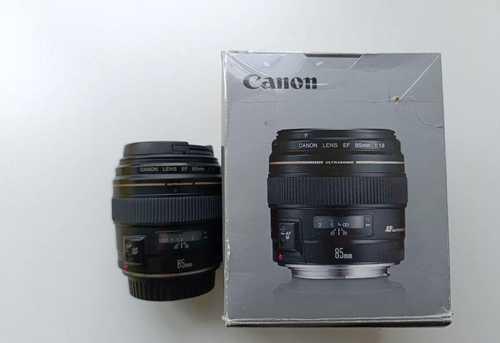 Canon EF 85mm f/1.8 USM Кенон 85мм 85
