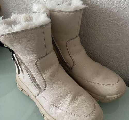 Зимние ботинки натуральные р.36