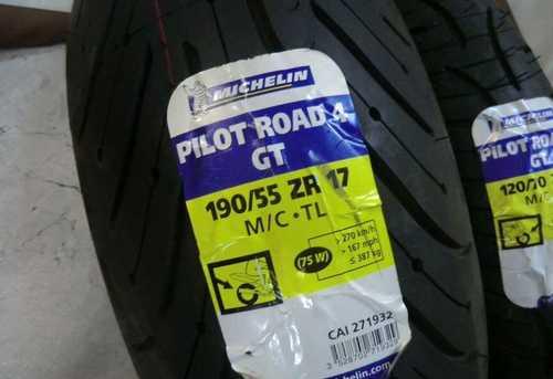 Michelin Pilot Road 4 GT новые комплект
