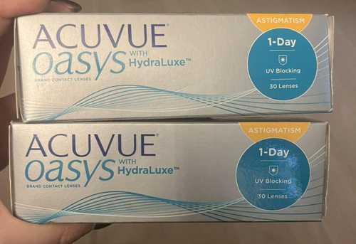 Линзы acuvue oasys one day