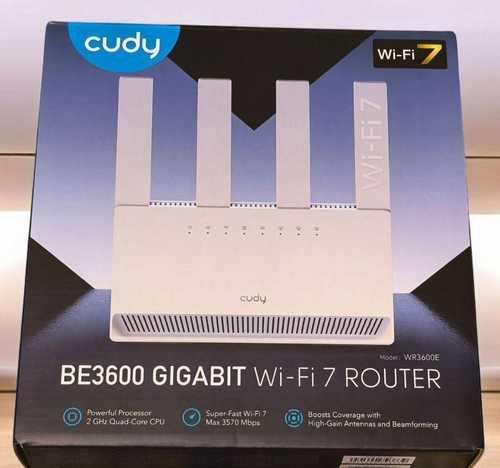 Новый роутер Cudy 3600E WiFi 7