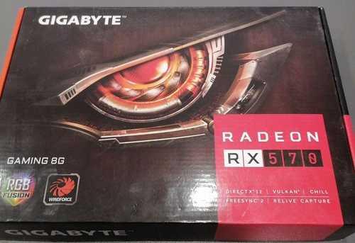 Видеокарта rx570 8gb