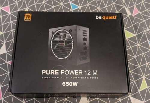 Be quiet pure power 12 m 650w
