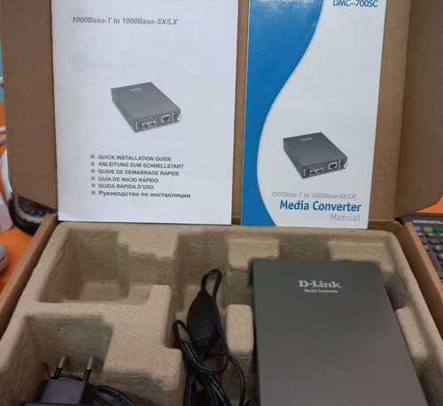 Медиаконвертер D-Link DMS-810SC