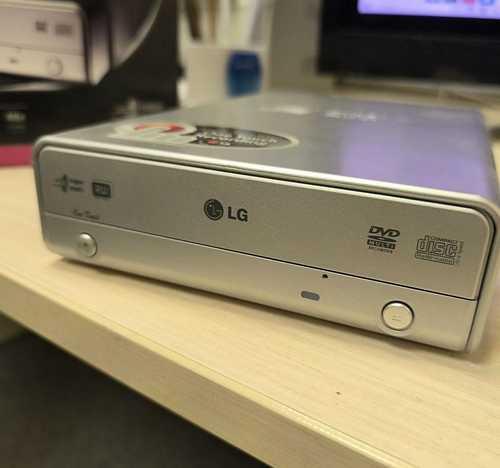 Внешний DVD привод lg GSA-E20N с записью