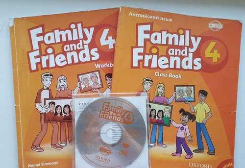 Family and Friends class book,work book,CD 4 кл