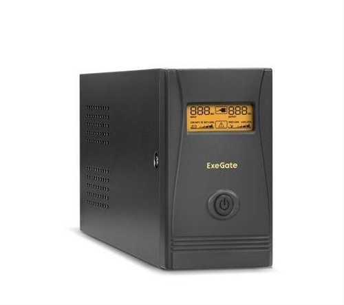 Ибп ExeGate Power Smart ULB-850.LCD.AVR.2SH.RJ.USB