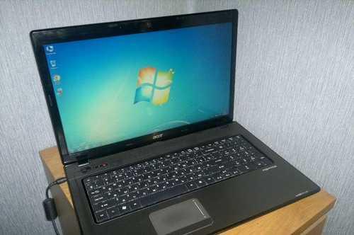 Acer Aspire 7551G/ 4ядра/ 6гб/ SSD+HDD/ 1гб видео