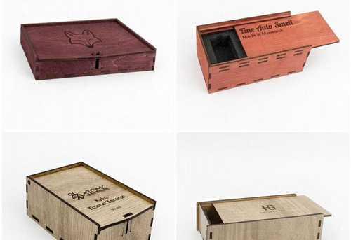 Подарочная коробка деревянная