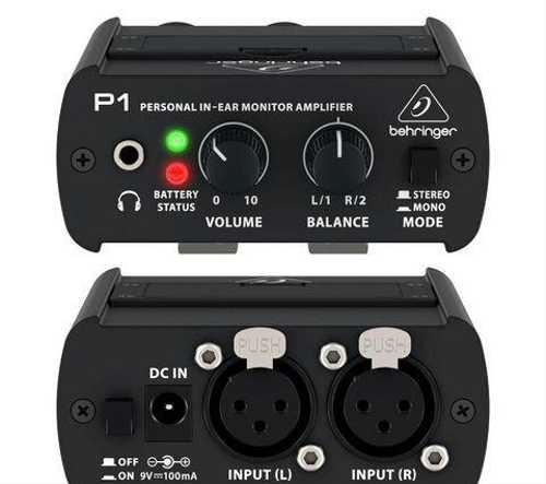 Усилители звука Behringer P1