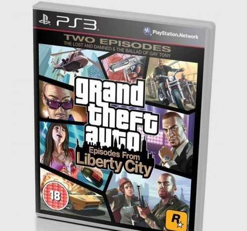 Игра GTA Episodes from Liberty city на Ps3