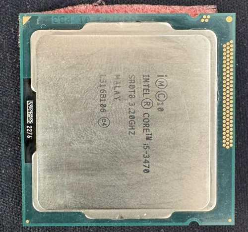 Процессор intel core i5 3470