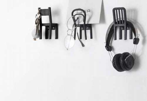 Крючки IKEA, зеркало Trensum,коврик в ванную