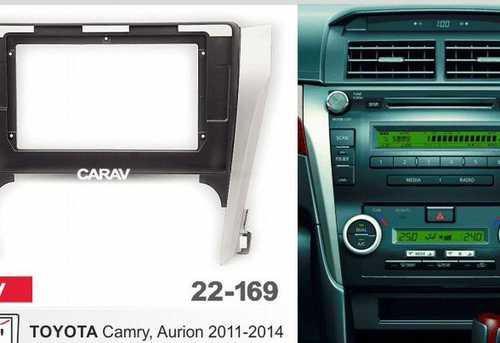 10.1" рамка Toyota Camry 11-14, Aurion 12-17