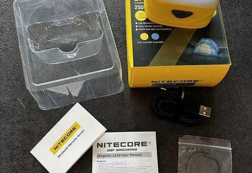 Кемпинговый фонарь nitecore LA30