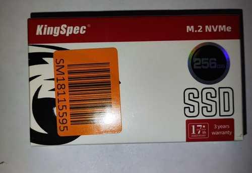 Ssd m2 nvme 256gb kingspec NX-256 ссд