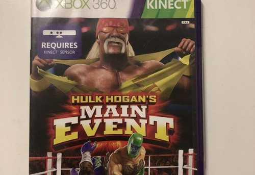 Hulk Hogan's Main Event kinect Xbox 360
