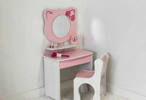 Детский туалетный столик + стул, новый