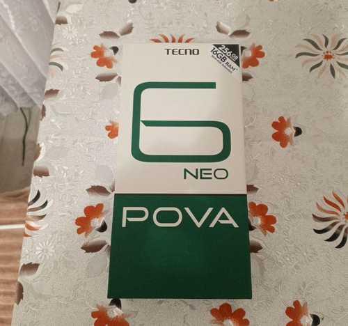 TECNO Pova 6 Neo, 8/256 ГБ