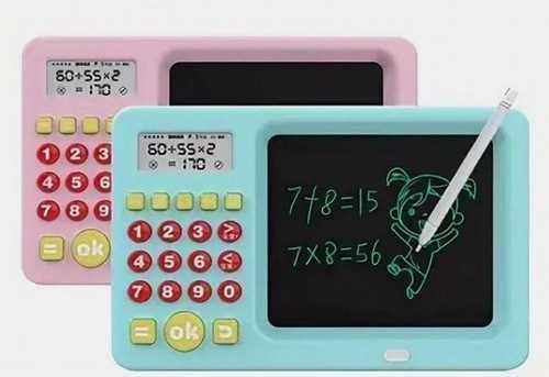 Детский планшет для рисования с калькулятором