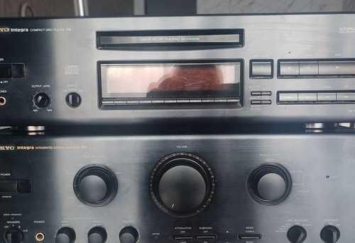 Onkyo integra A-8850 и CD DX-706 ремонт