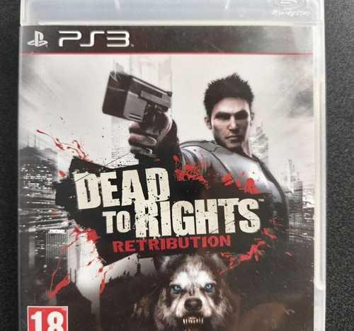 Dead to rights retribution ps3