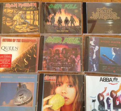 CD фирма Nazareth, Saxon, CC Catch, Modern Talking