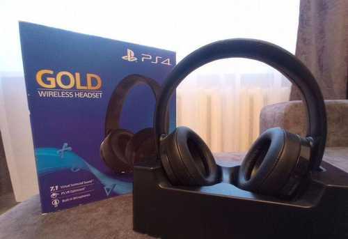 Sony Gold wireless headset
