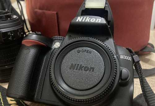 Nikon D3000 10.2MP Digital SLR Camera Black Kit