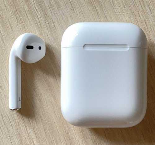 Наушники apple Airpods оригинал кейс, левый