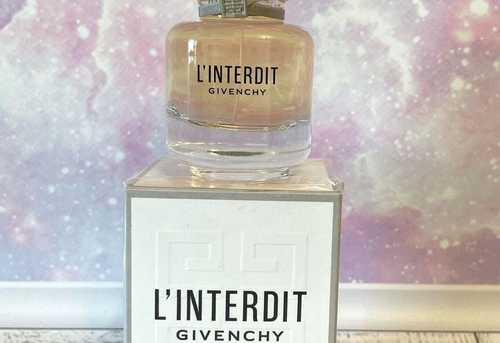 Givenchy linterdit туалетная вода 35 ml