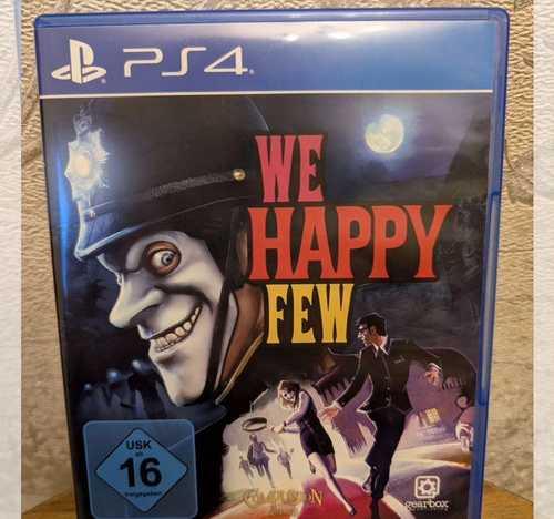 Диск We Happy Few для PS4 / PS5