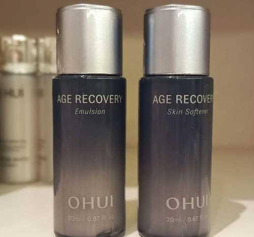 Ohui Age Recovery тонер и эмульсия