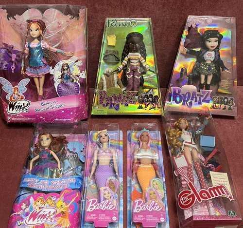 Куклы bratz winx barbie hi glamm