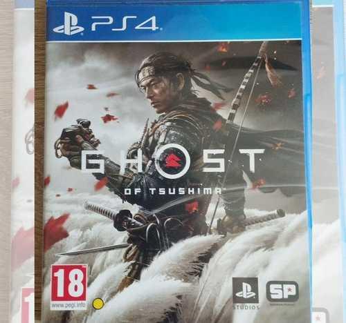 Ghost of tsushima ps4 диск