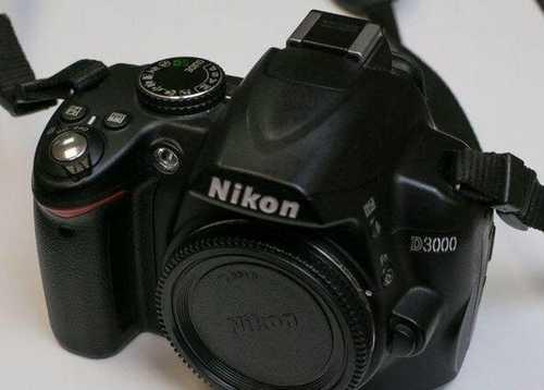 Фотоаппарат nikon d3000 не включается+акк+зарядка