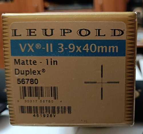 Leupold vx-2 3-9x40 mm