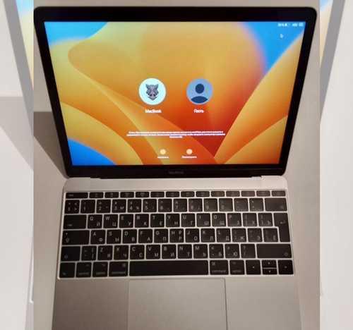 Macbook 12 retina/m3/8gb/256gb