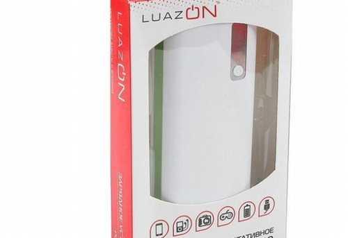 Внешний аккумулятор LuazON, 3 USB, 10400 мАч, 1 А