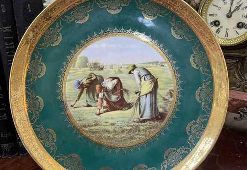 Декоративная тарелка в Венском стиле Josef Kuba